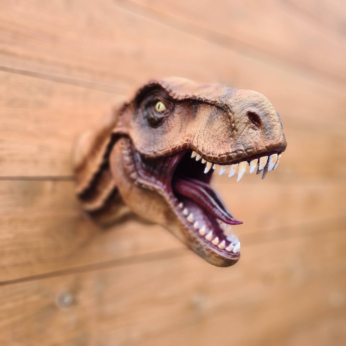 Tyrannosaurus Rex Art T-rex Painted and Airbrushed - Etsy