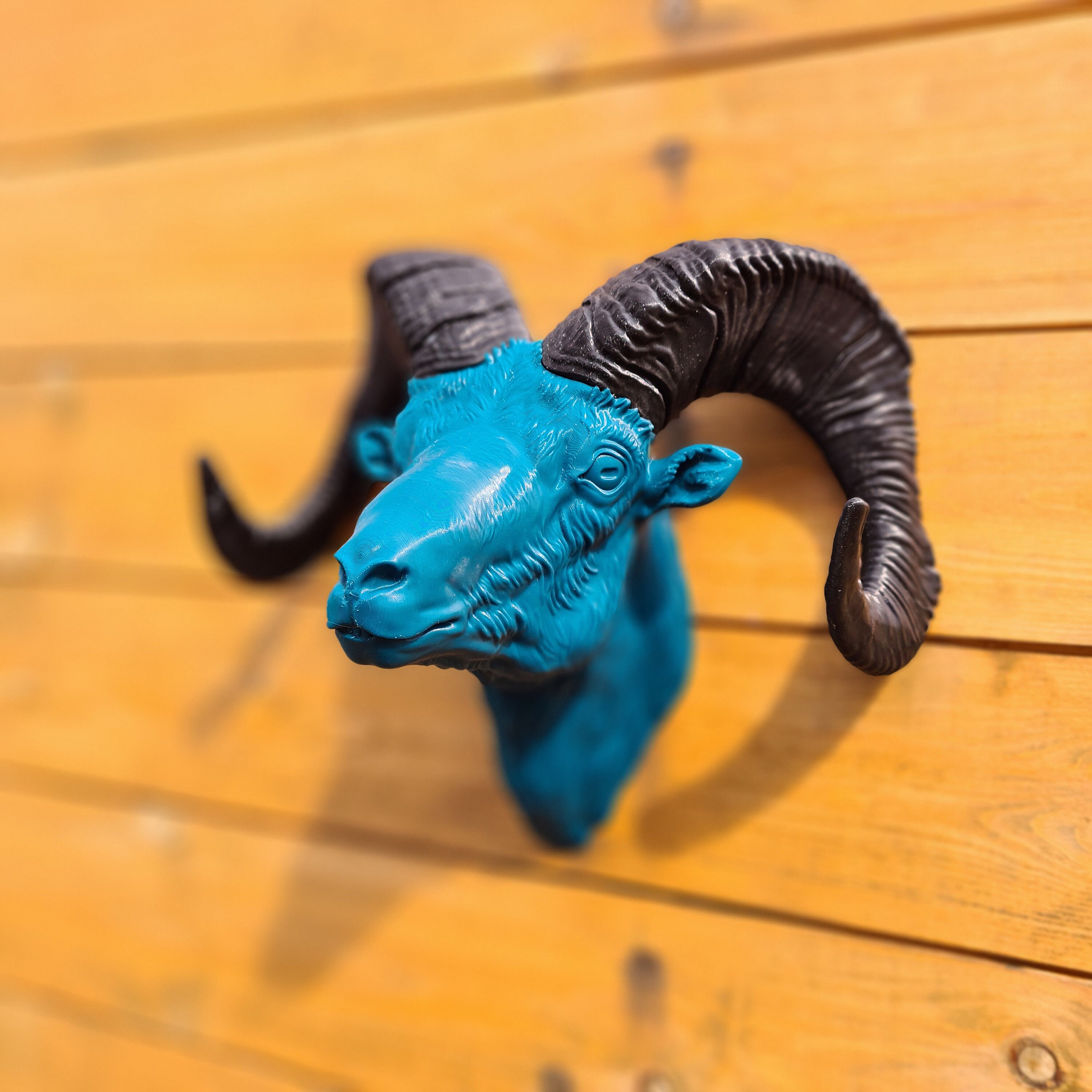 Ram Wall Art - Animal Wall Mount - 3D Printed - Etsy UK