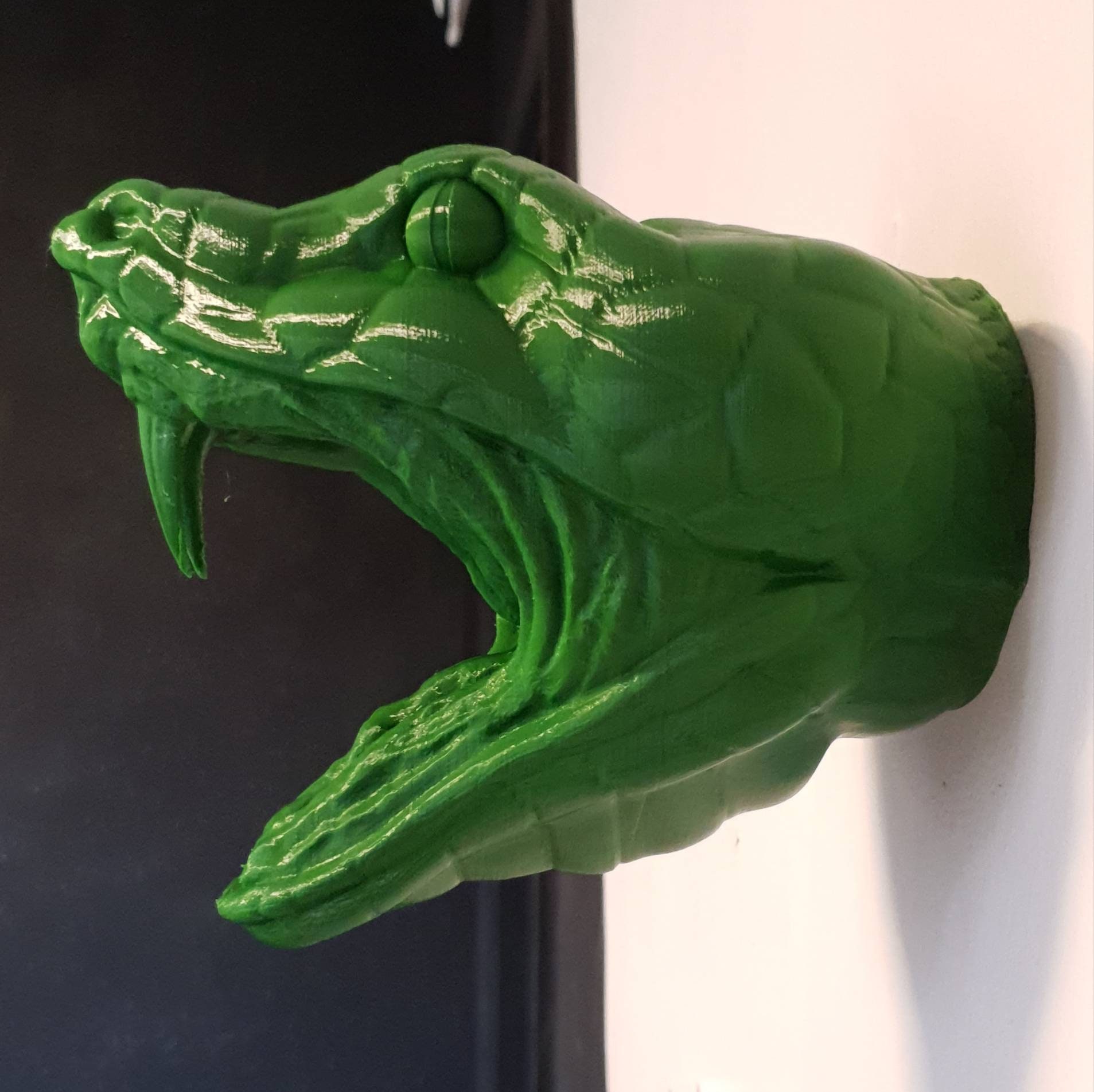 Snake Wall Art - Animal - Wall Mount- 3D Printed - Etsy