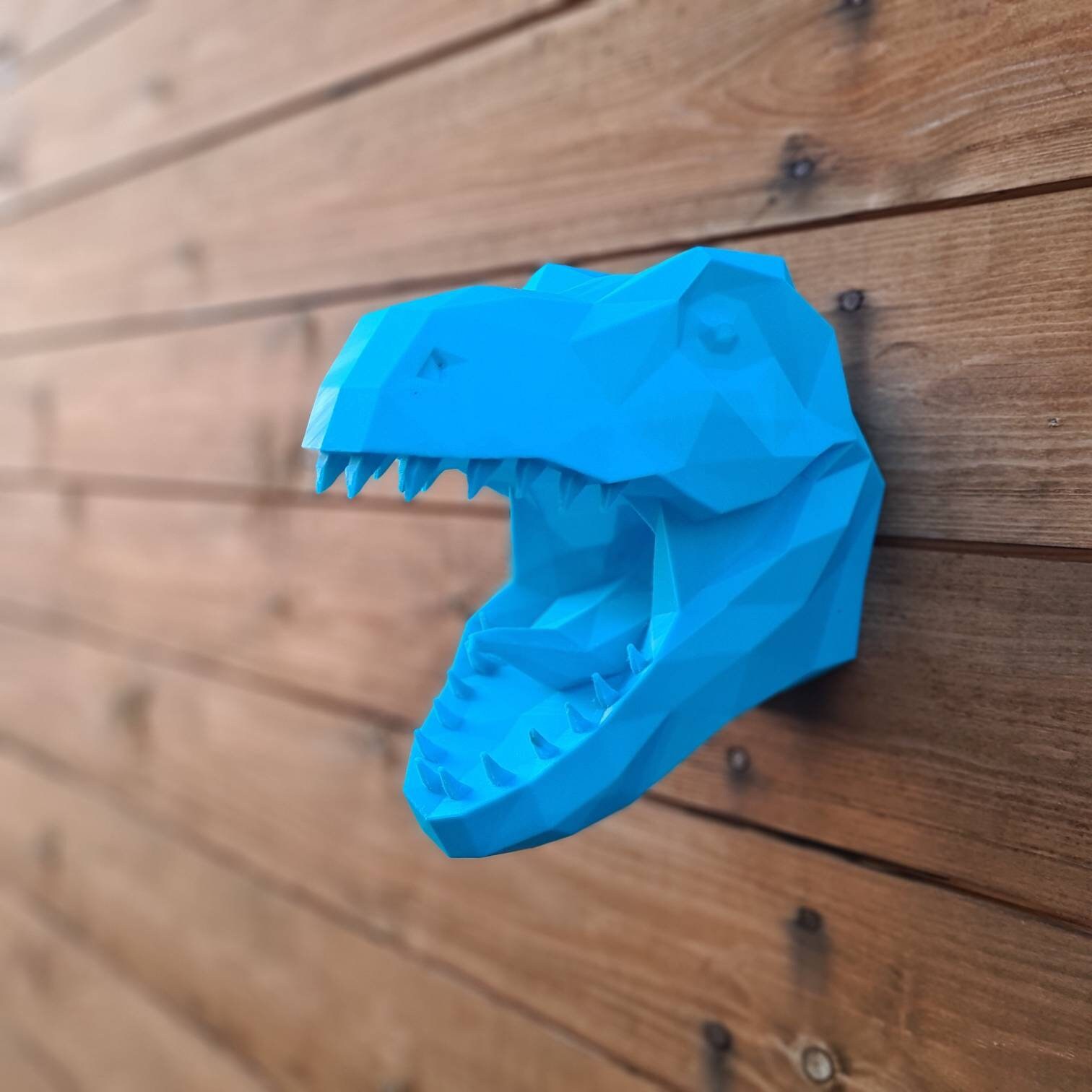 Tyrannosaurus Rex Geometric Art T-rex Dinosaur Wall - Etsy UK