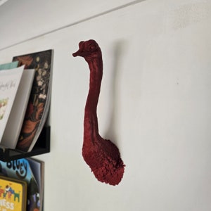 Ostrich Wall Mount – Animal Home Decor - 3D Printed - Etsy