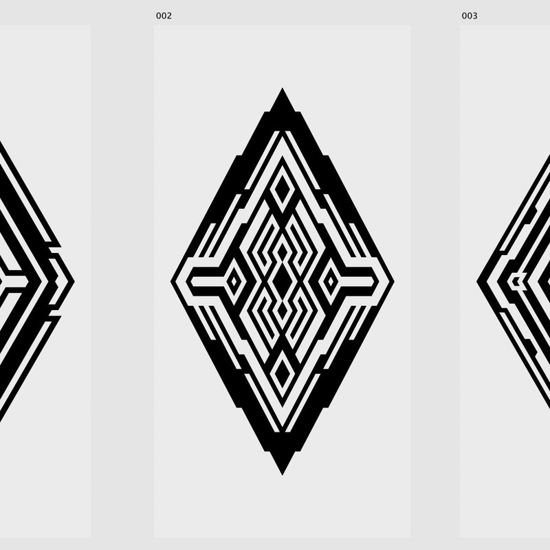 Cricut Geometric Designs - Etsy