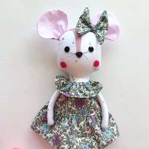 Mouse Doll Pattern Sewing Doll Pattern Rag Doll Pattern - Etsy