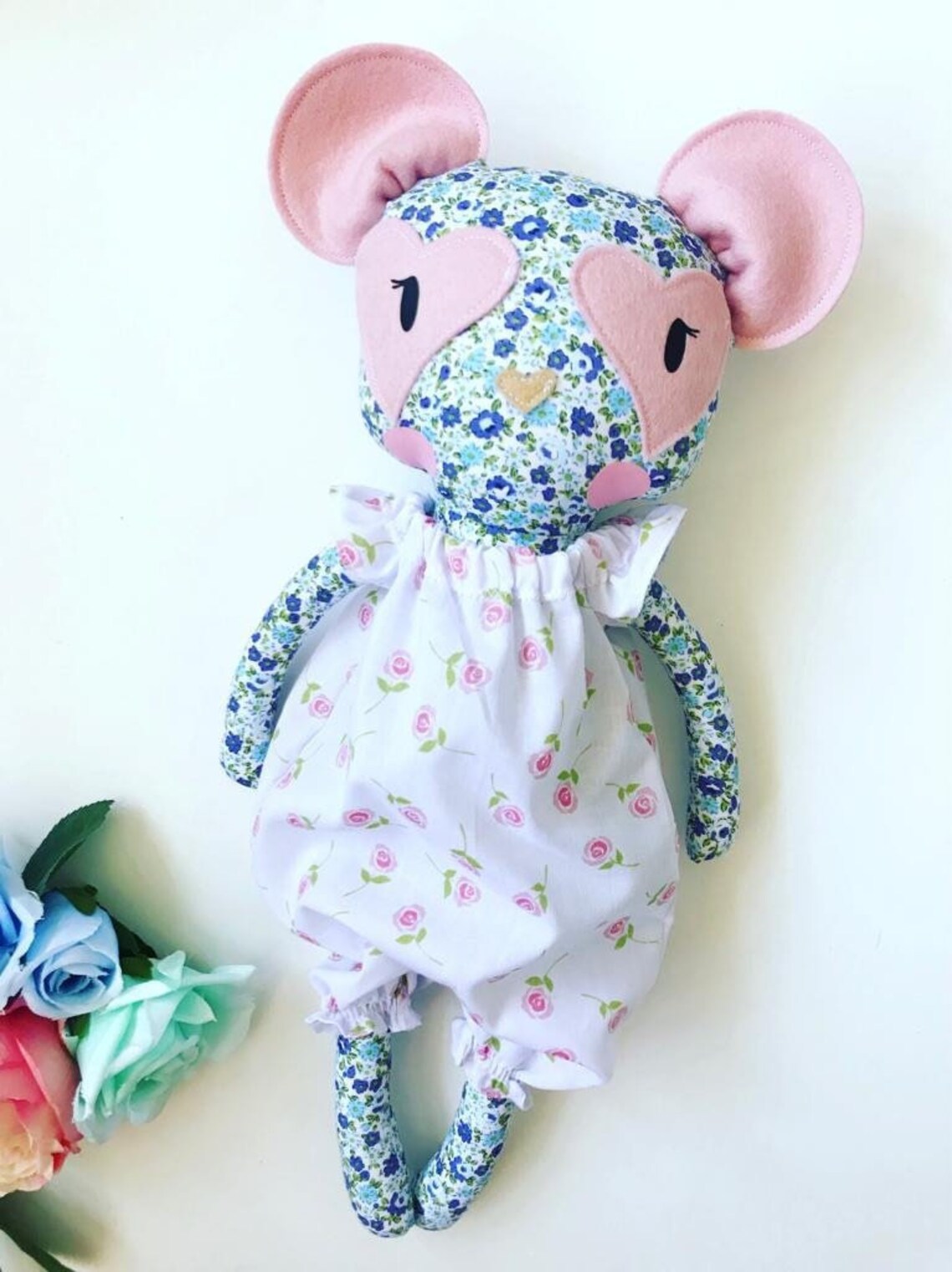 Panda Doll Sewing Pattern PDF Doll Pattern Panda Stuffie - Etsy