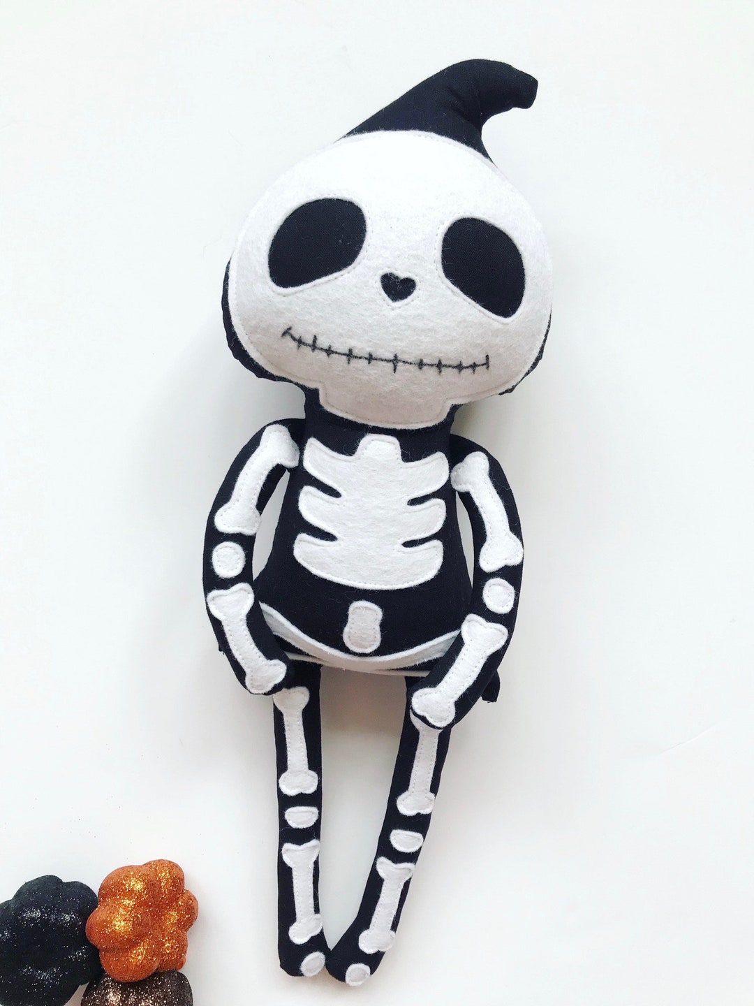 Skeleton Doll Sewing Pattern Skeleton PDF Download Halloween Doll ...