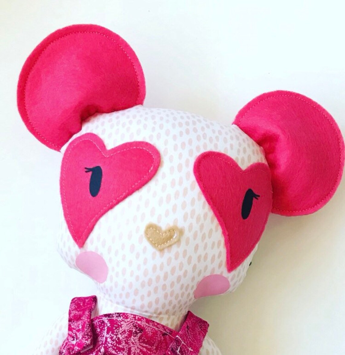 Panda Doll Sewing Pattern PDF Doll Pattern Panda Stuffie - Etsy