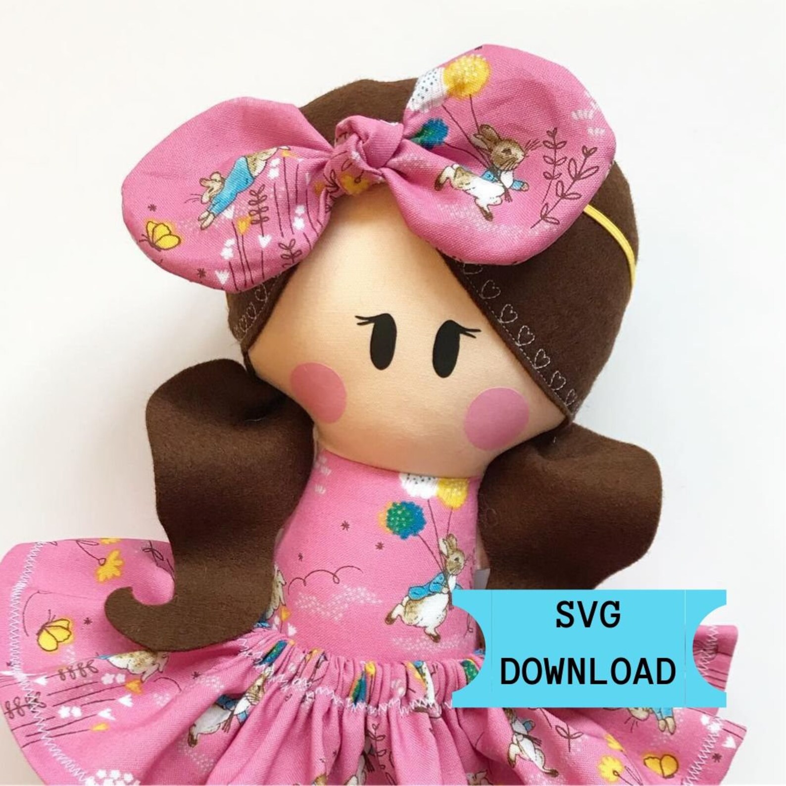 SVG Doll Face Features Download - Etsy