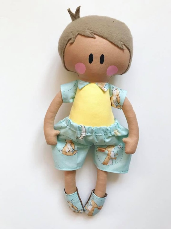 Boy Doll Sewing Pattern Rag Doll PDF Sewing Pattern Doll | Etsy