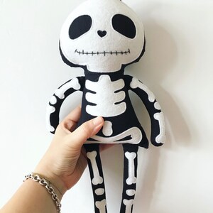 Skeleton Doll Sewing Pattern Skeleton PDF Download Halloween Doll ...