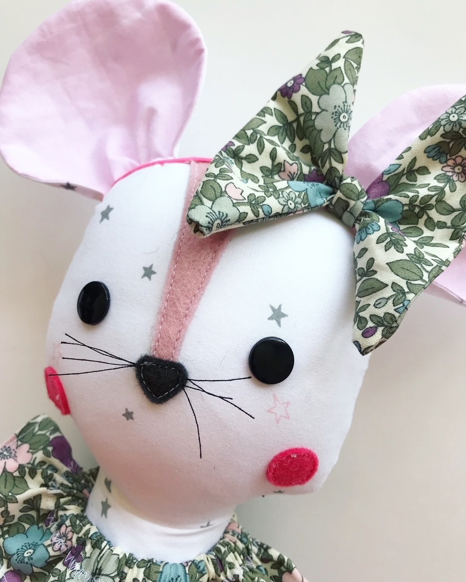 Mouse Doll Pattern Sewing Doll Pattern Rag Doll Pattern - Etsy