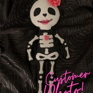 Skeleton Doll Sewing Pattern Skeleton PDF Download Halloween Doll ...