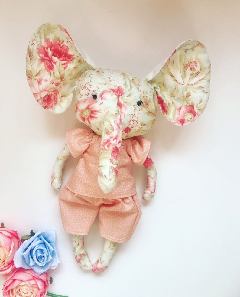 Elephant Sewing Pattern Elephant Doll PDF Download Animal - Etsy