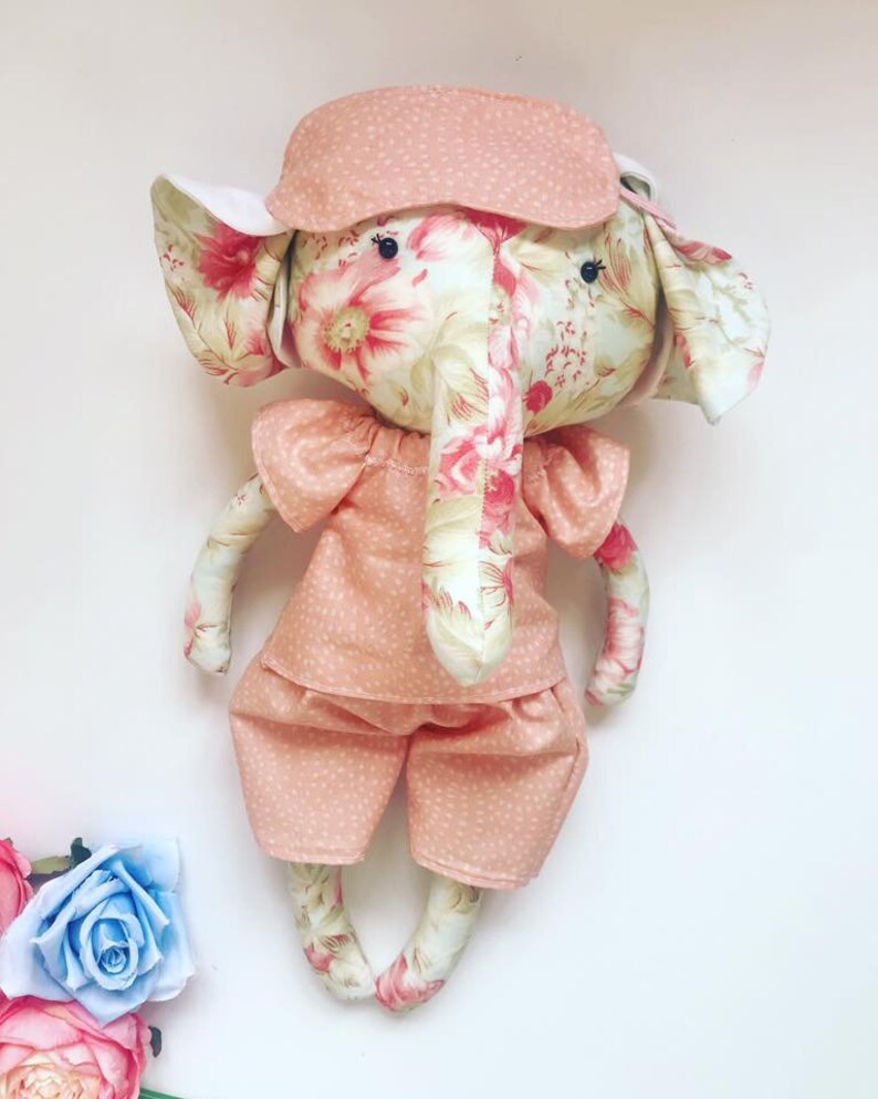 Elephant Sewing Pattern Elephant Doll PDF Download Animal - Etsy