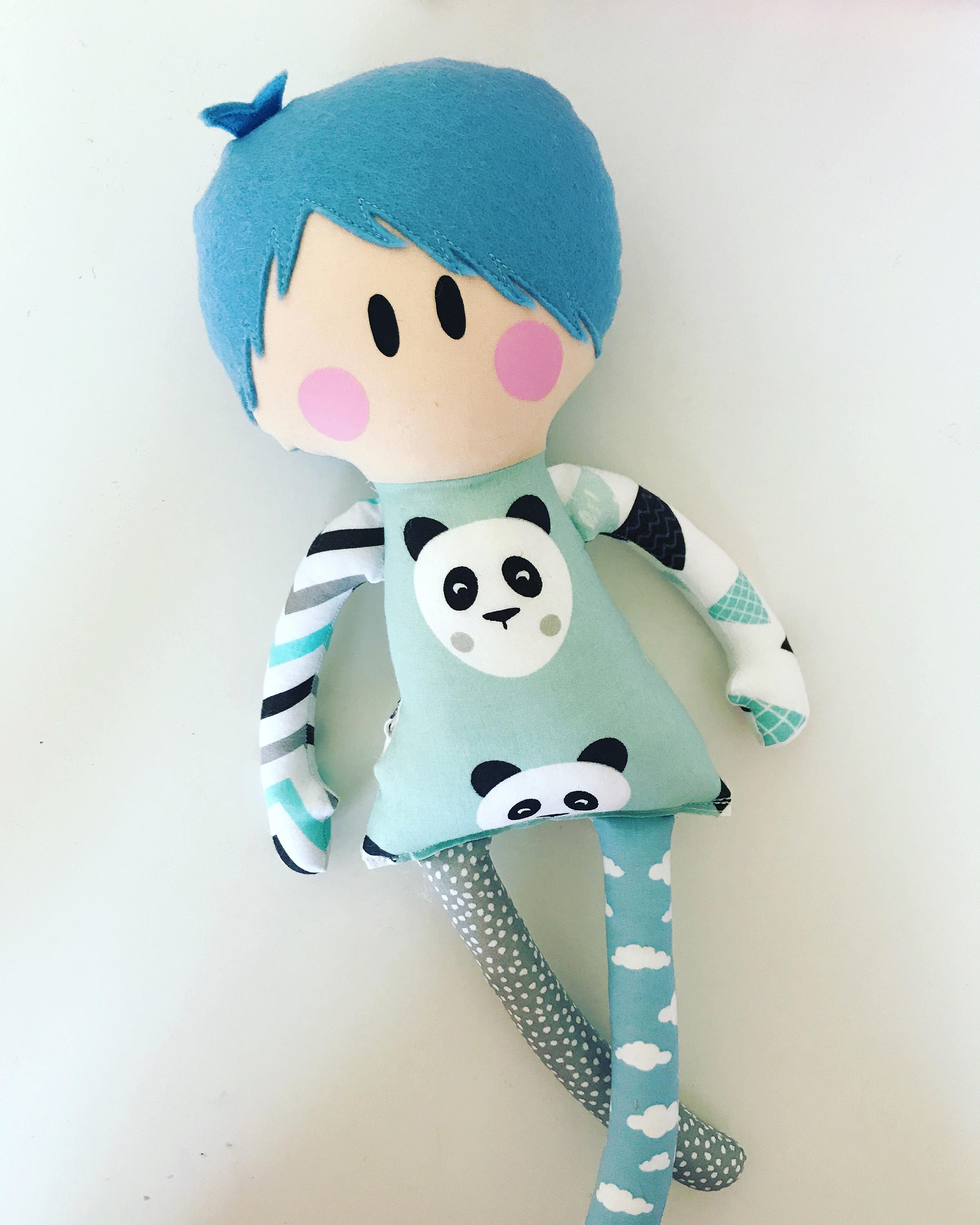 Boy Doll Pattern Rag Doll Pattern PDF Sewing Pattern | Etsy