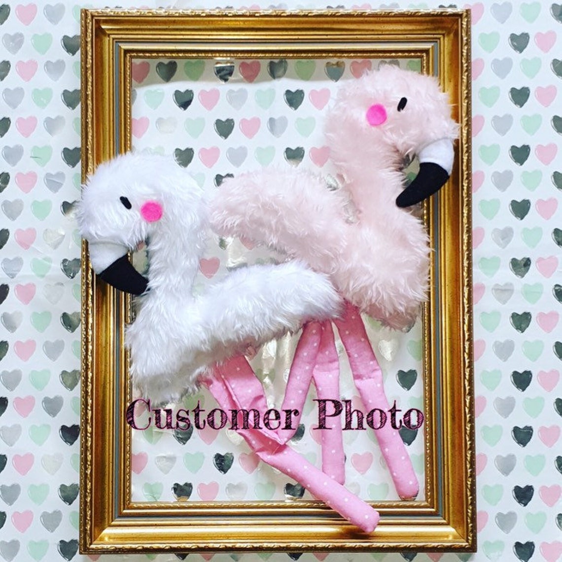 Flamingo Sewing Pattern Easy Sewing Flamingo Doll Fun | Etsy UK