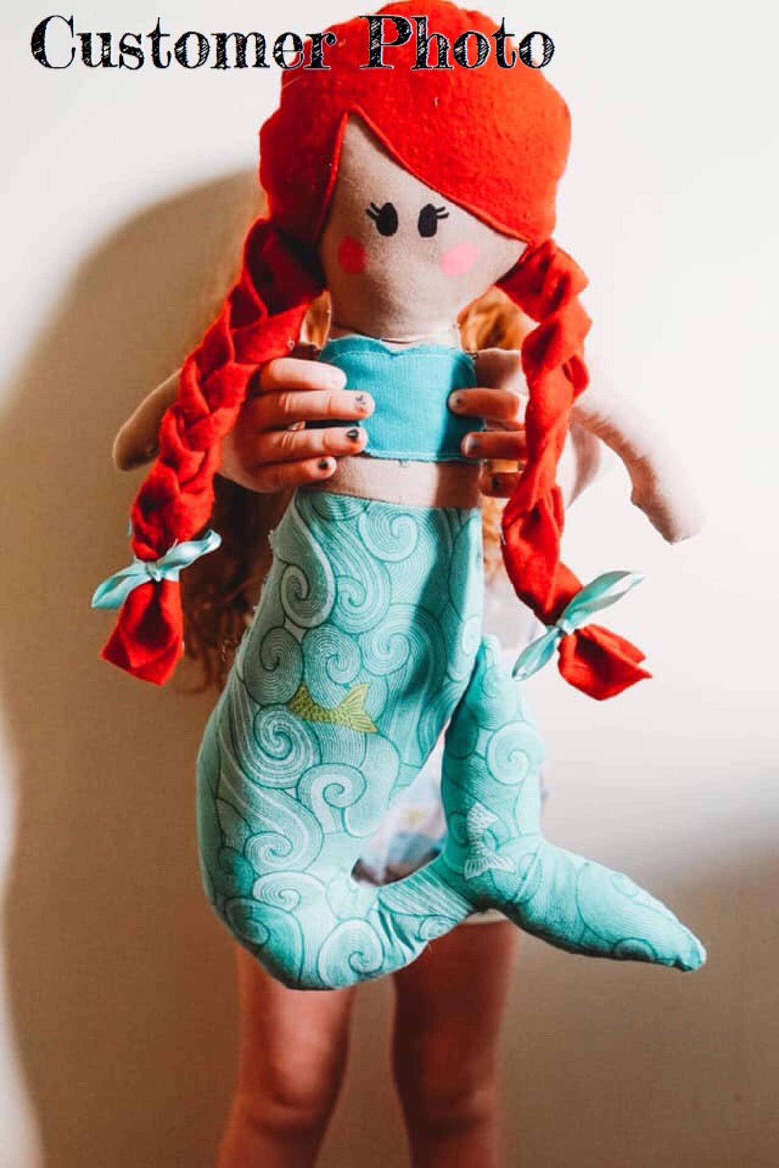 Mermaid Doll Sewing Pattern Rag Doll PDF Sewing Pattern | Etsy