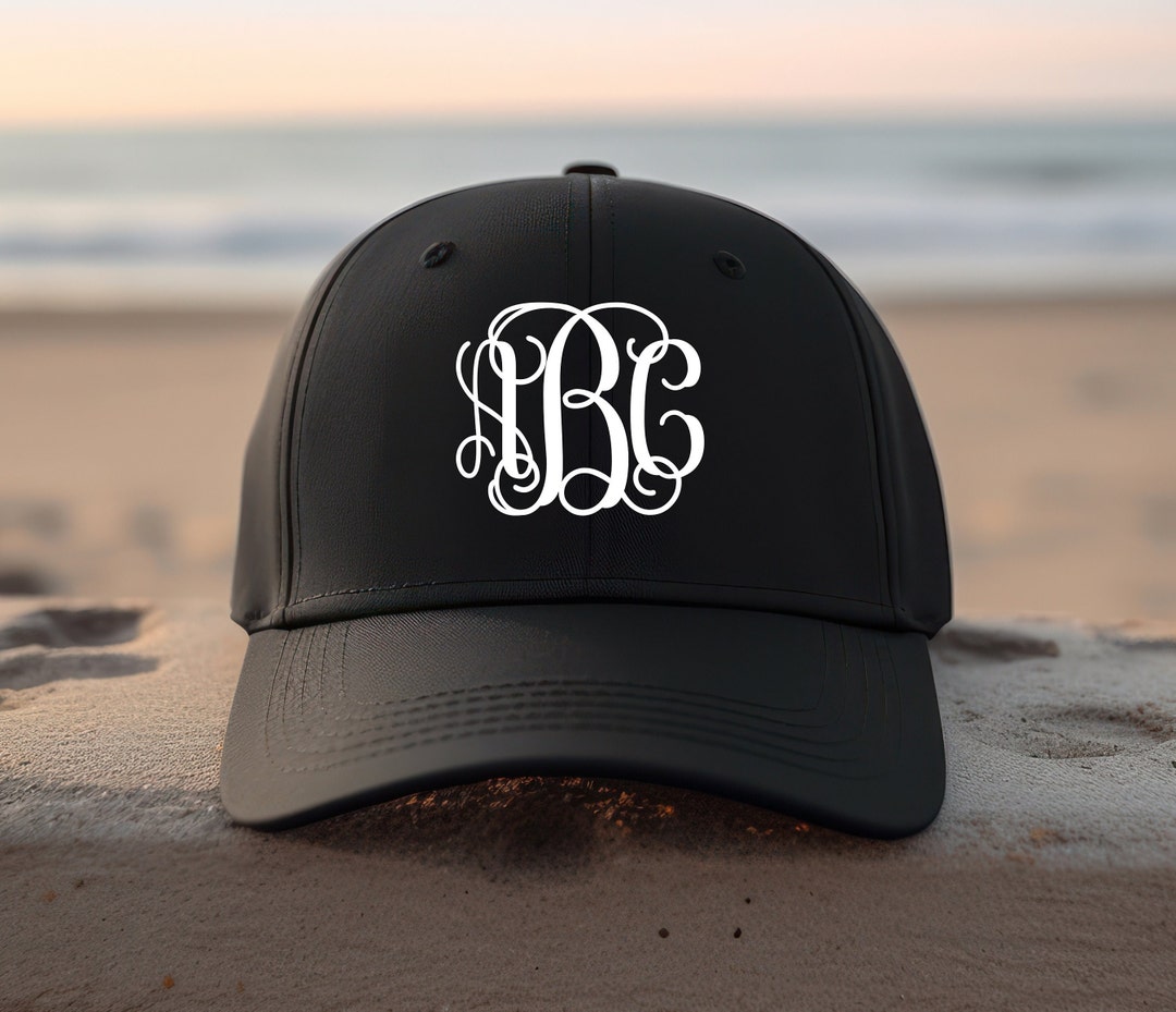 Monogrammed Hat | Monogrammed Cap| Hat | Intials | Personalized Hat ...