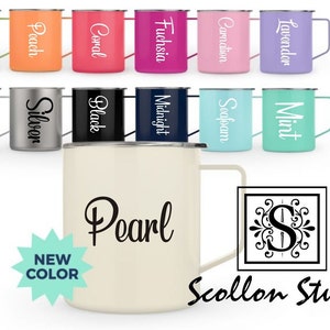 Happy Glamper Coffee Mup, Camping Cup, Hiking Cup, Mountain,engraved ...