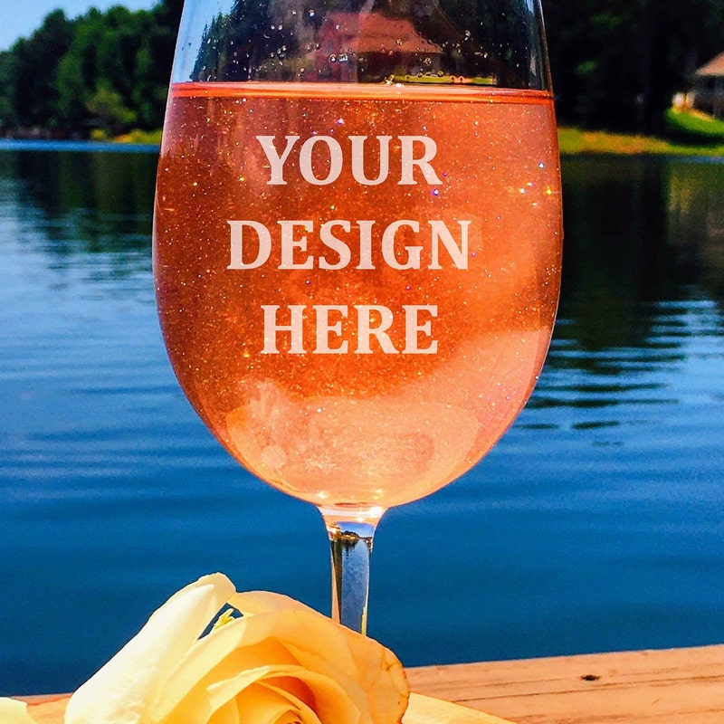 Custom Wine Glass - Etsy