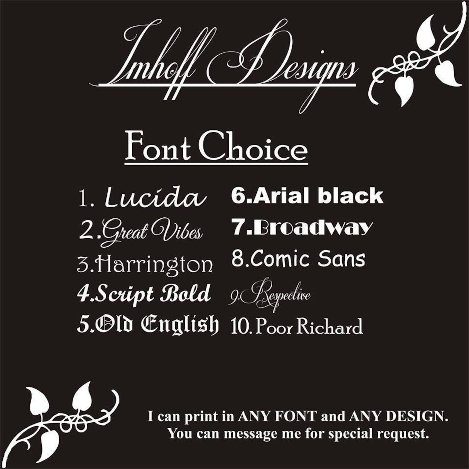 Custom Vanity Platecar Tag Monogrammed Initial Wreath - Etsy