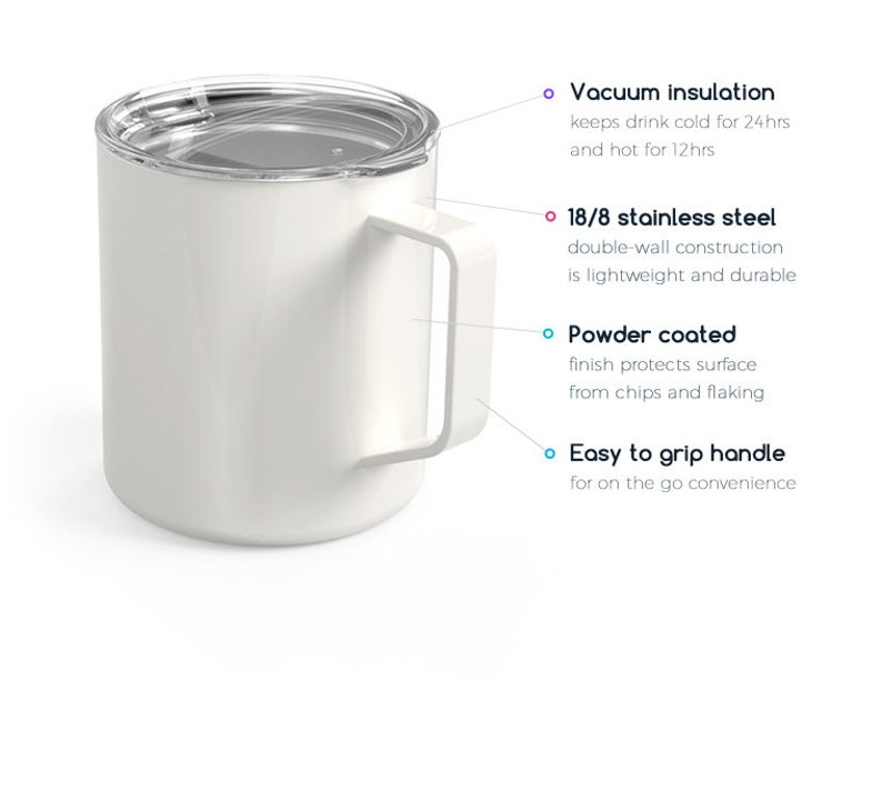 Happy Glamper Coffee Mup Camping Cup Hiking Cup - Etsy