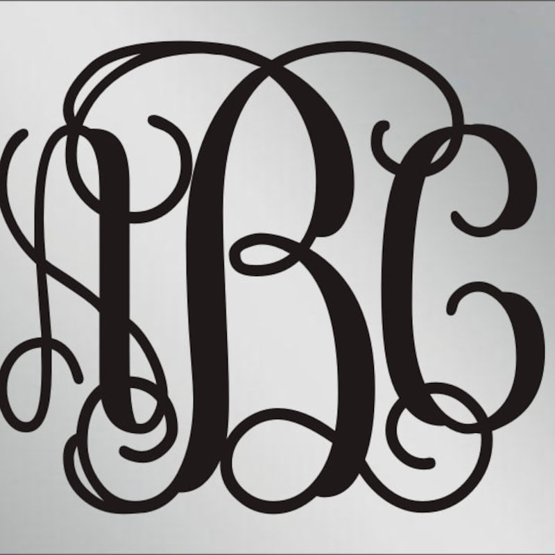 Monogrammed Plate - Etsy