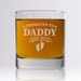 Etched Dad Whiskey Glass, Dad Rocks Glass, Perfect Gift for Fathers Day ...