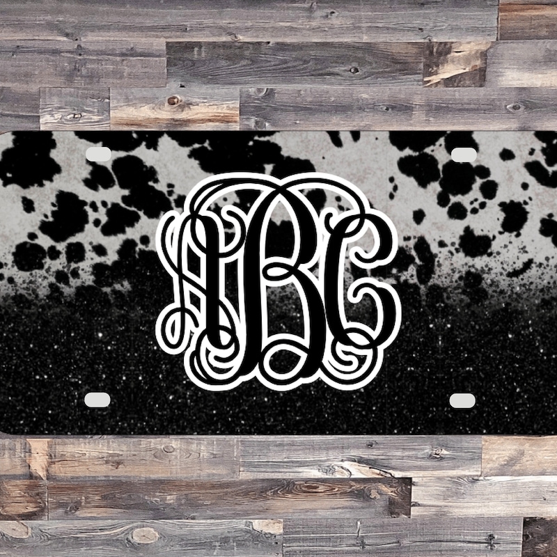 Monogrammed Plate - Etsy
