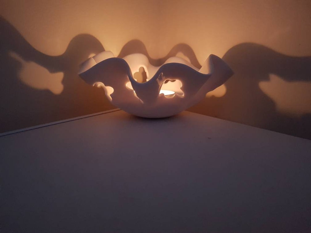 Tea Light Bowl - Etsy