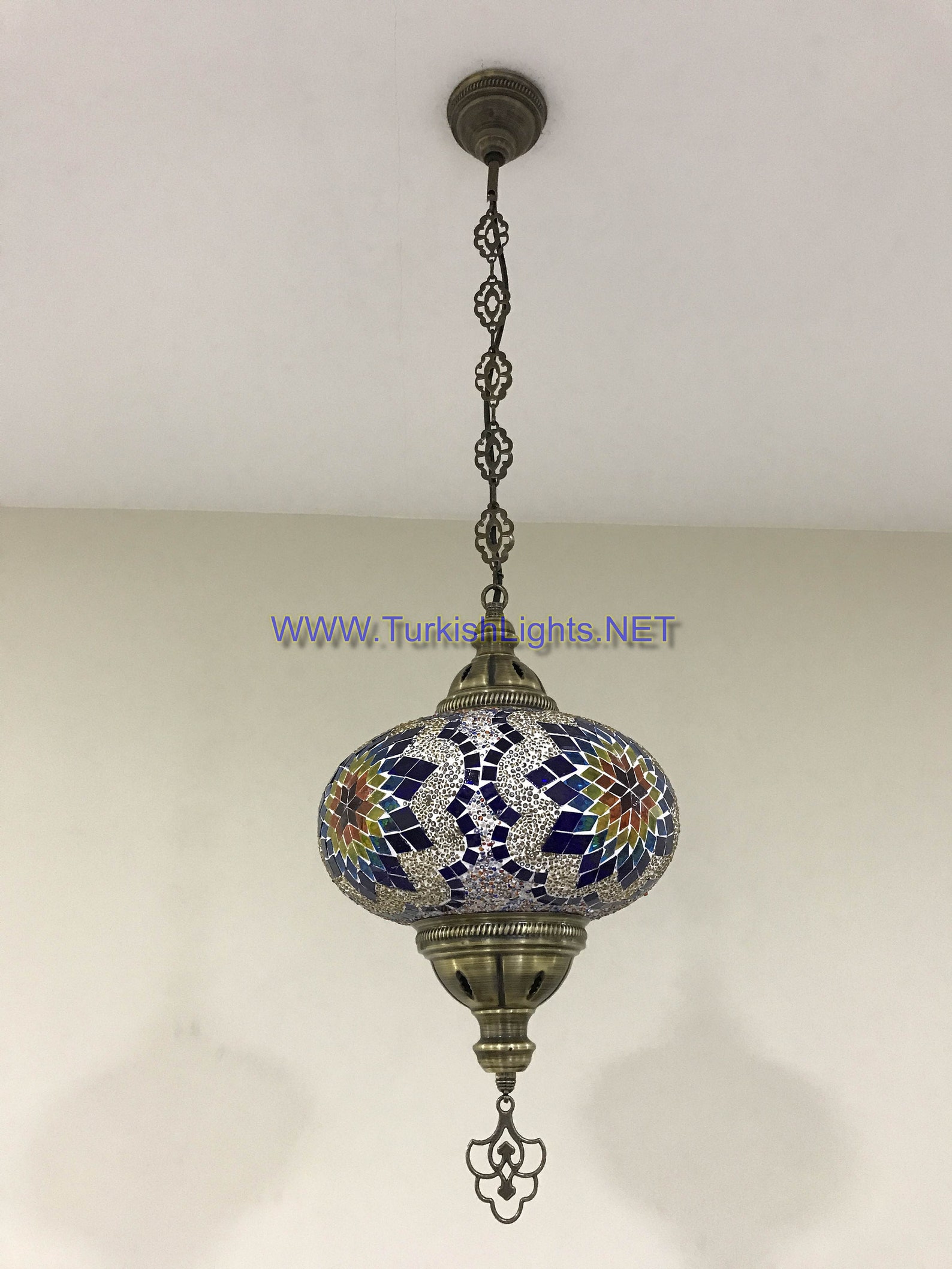Turkish Moroccan Lamp Hand Made Mosaic Hanging Lamp Extra - Etsy