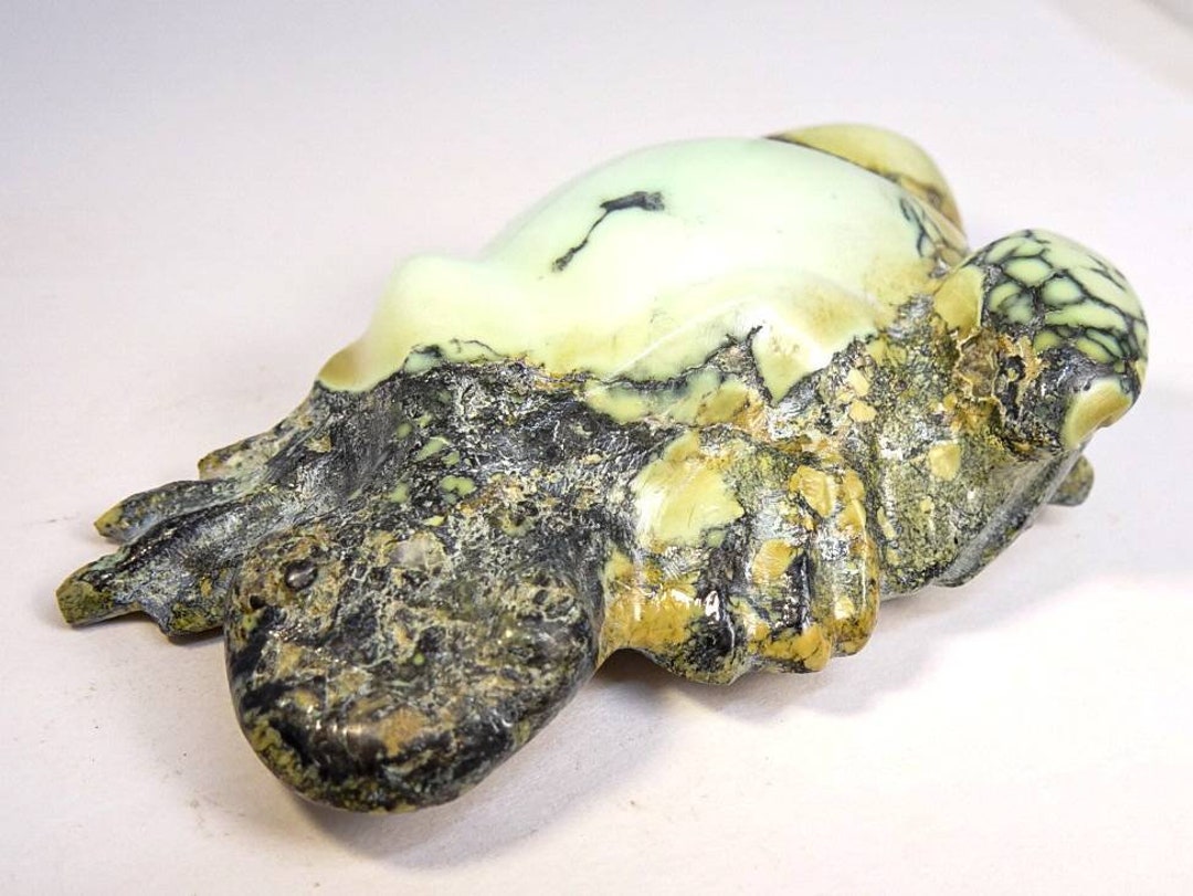 Zuni Fetish Carving Frog of Prince Variscite - Etsy