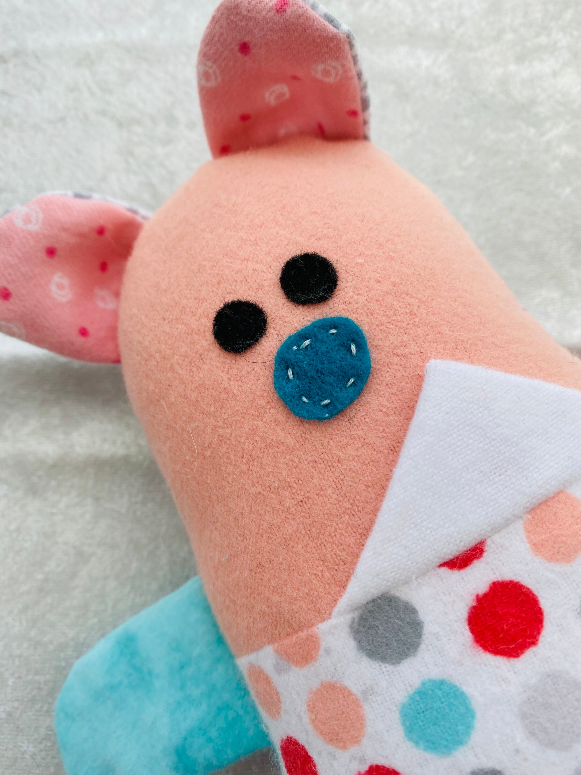 Buster the Bear, Plushie, Stuffed Animal, Flannel Baby Toy - Etsy