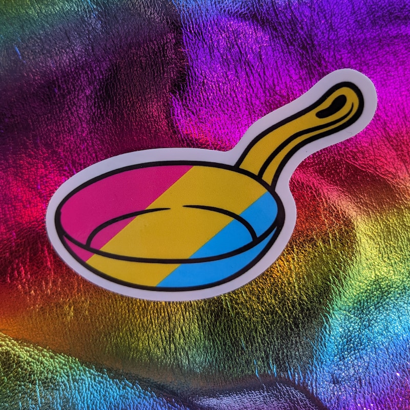 Pan Flag Stickers - Etsy