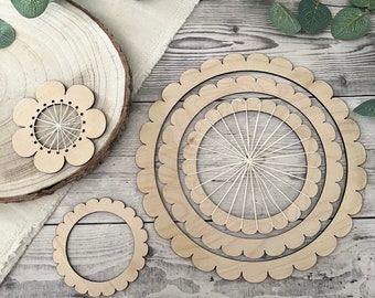 Circle Loom 2 Sizes Weaving I the Roound With Weaving Needles, Circle ...