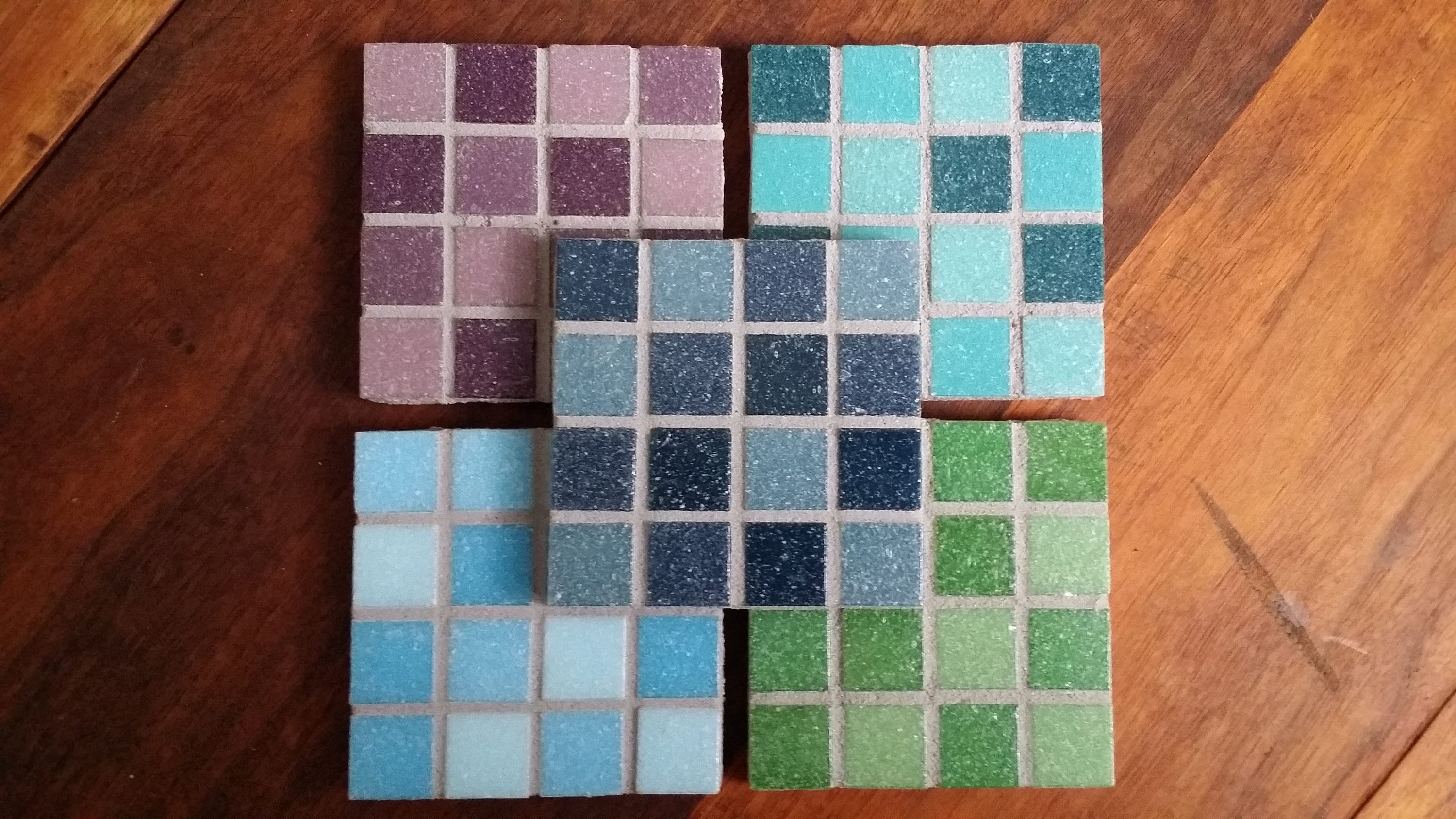 Mosaic Coasters - Set of 4 Customized Mosaic Coasters - Etsy Canada