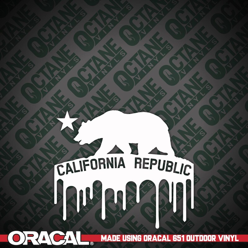 California Decal - Etsy