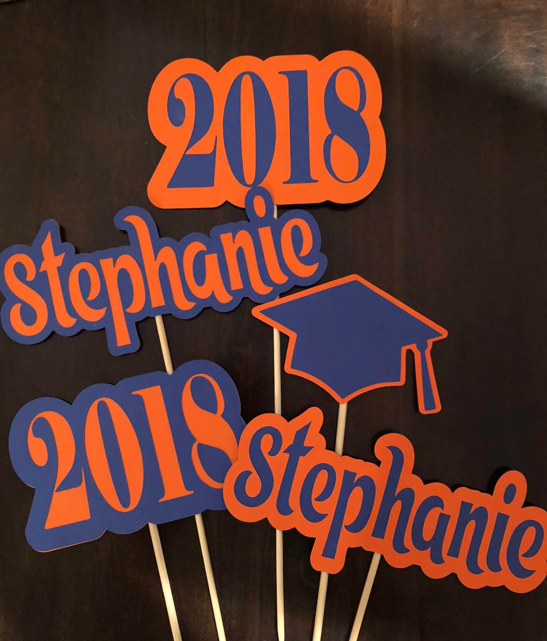 Custom Floral Picks - Etsy