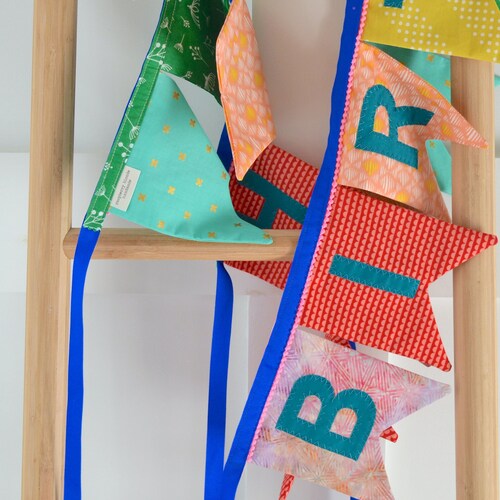 Rainbow Happy Birthday Bunting - Etsy