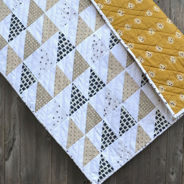 Quilted Baby Blanket - Etsy