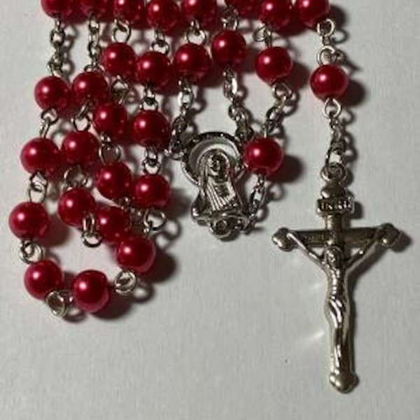 Garnet Rosary Beads - Etsy