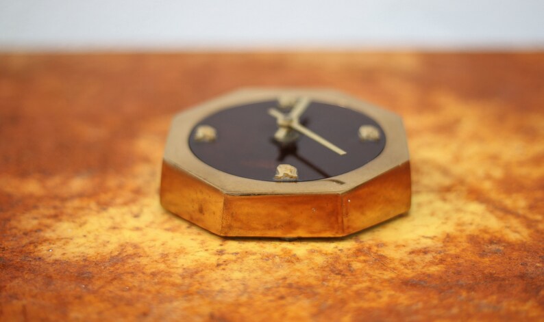 Desk Clock, Kienzle Pendulum, Table Clock, Paperweight, Office ...