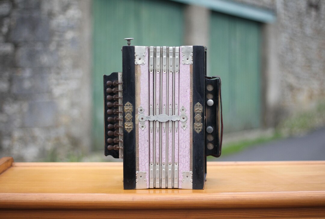 Vintage Musical Instrument, Melodeon Accordion, Music, Collection ...