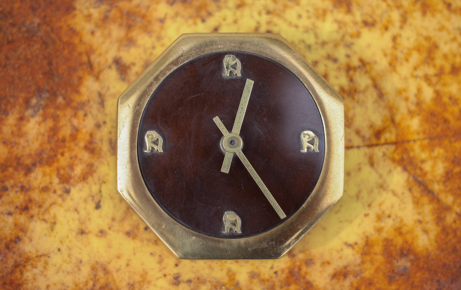 Desk Clock, Kienzle Pendulum, Table Clock, Paperweight, Office ...