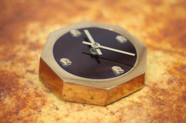Desk Clock, Kienzle Pendulum, Table Clock, Paperweight, Office ...