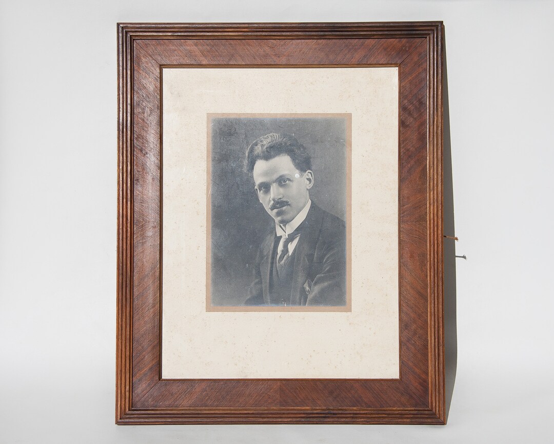 Vintage Photo Frame, Old Photo Frame, Man Portrait, Framed Photo ...
