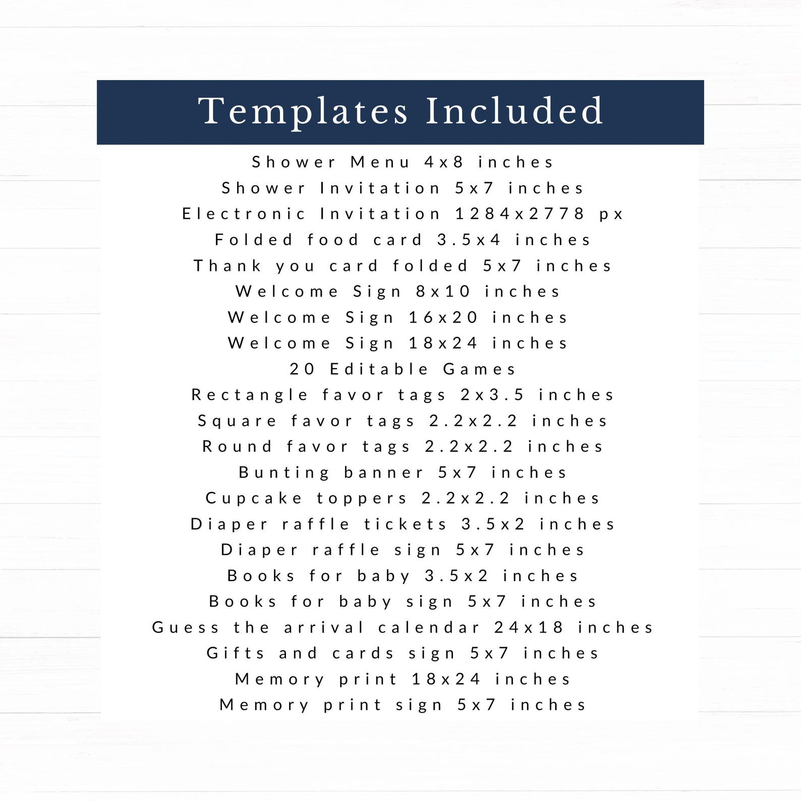 Little Firecracker Baby Shower Template Bundle: Patriotic Party ...