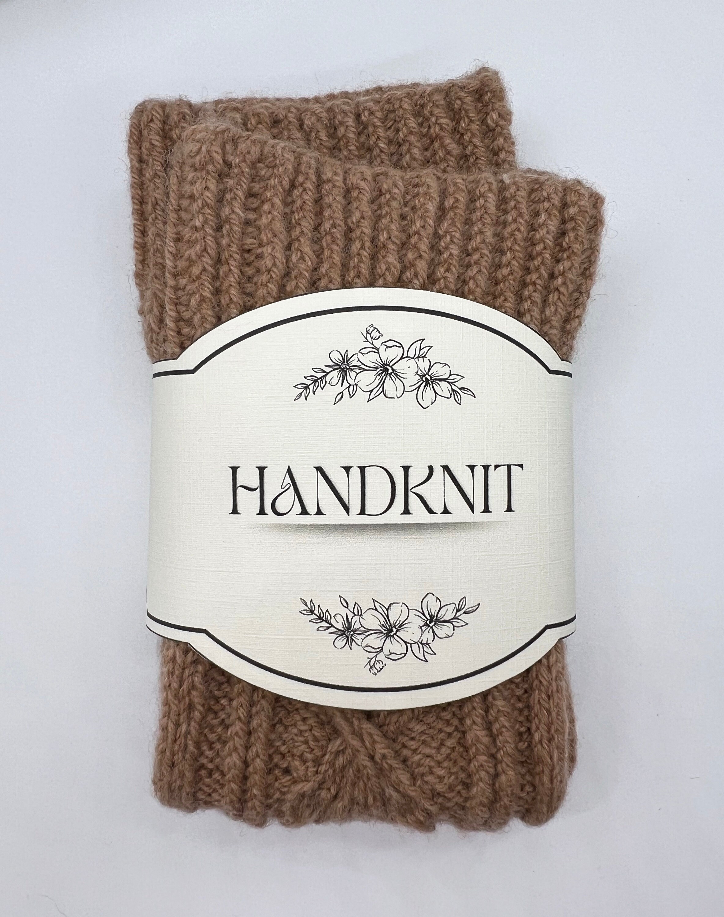 Handknit Wrap Label & Care Tag Set (PDF Pattern) - Etsy