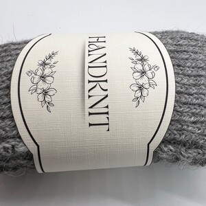Handknit Label, Printable Knitting Labels, Multipurpose Tags for ...