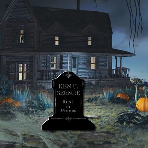 Funny 40th Birthday Decorations, Custom Gravestone Metal Sign ...