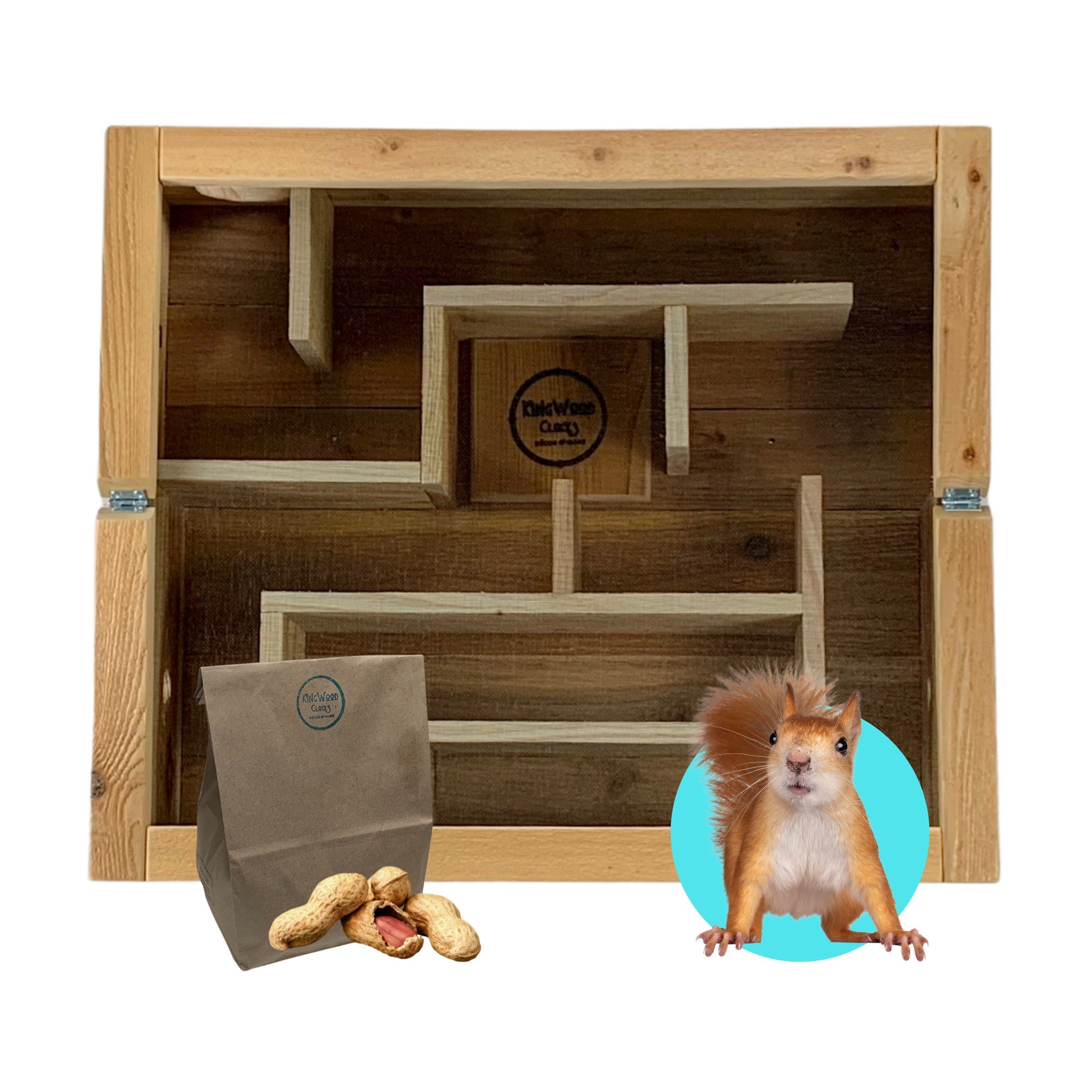 Squirrel Maze For Feeding